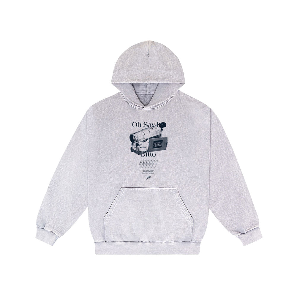ditto hoodie in ice grey – OK THANKS!